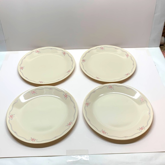 Corelle | Dining | Corelle English Breakfast Dinner Plates Set 4 | Poshmark